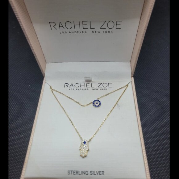 Rachel Zoe | Jewelry | Rachel Zoe Sterling Silver Hansa Hand Evil Eye ...